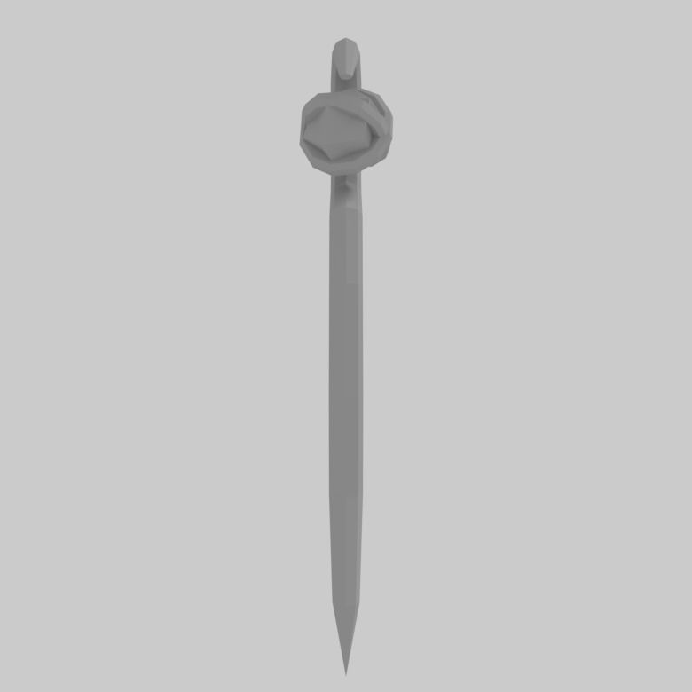 3D model Simple Mage Staff VR / AR / low-poly | CGTrader
