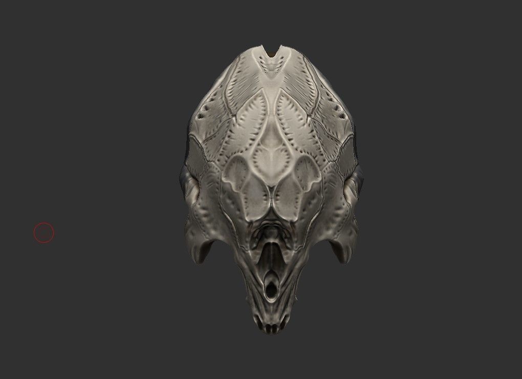 Feral Predator Mask 3D model 3D printable | CGTrader