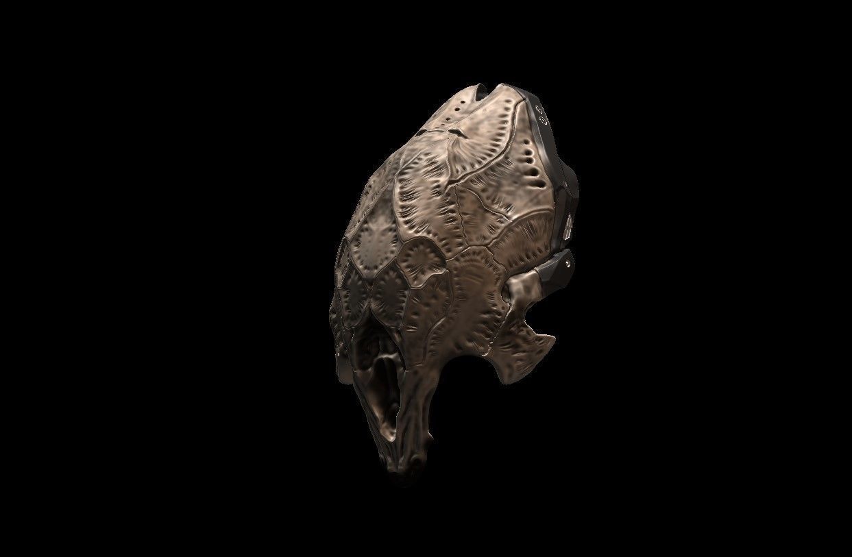 Feral Predator Mask 3D model 3D printable | CGTrader