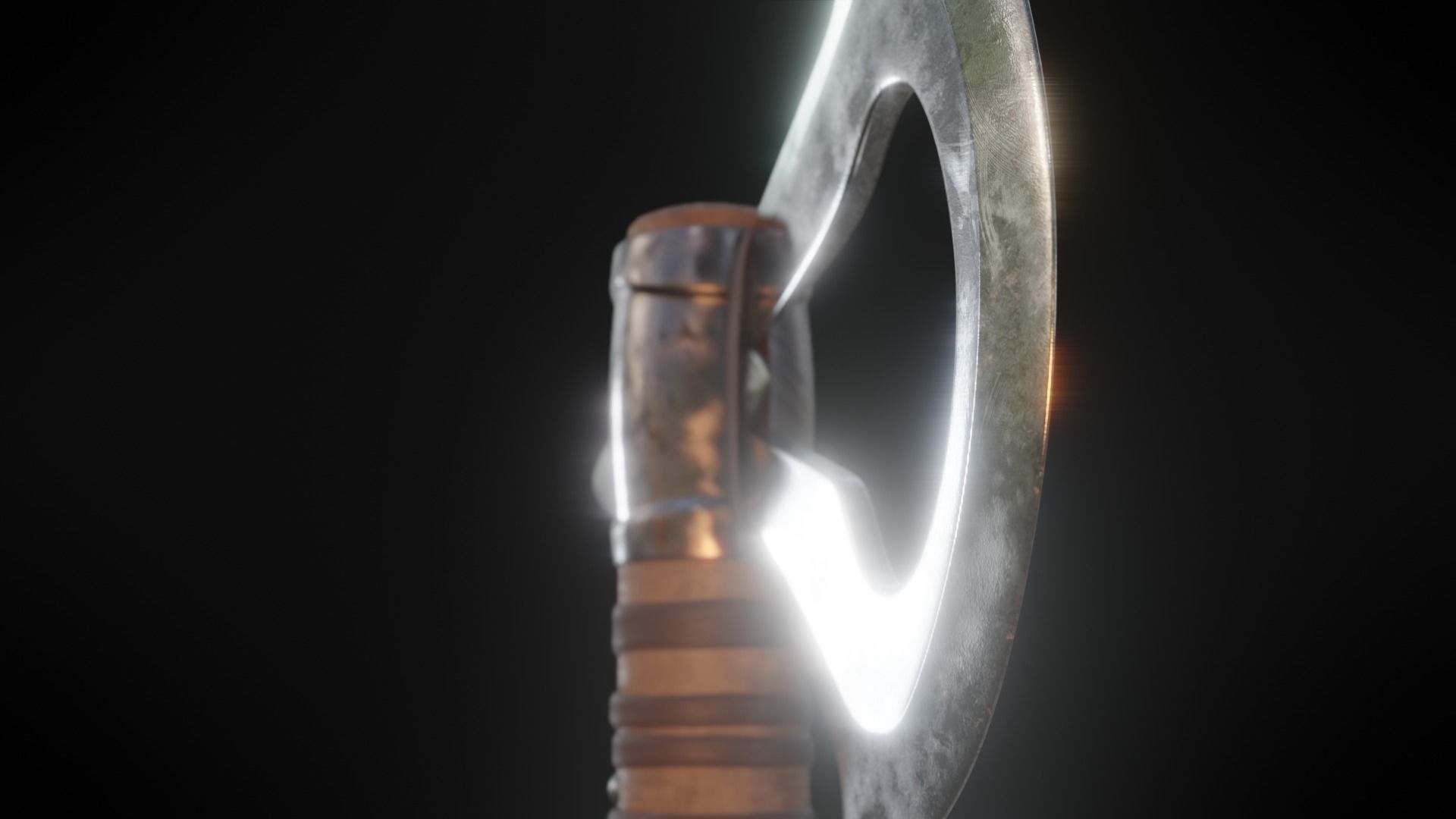 3D model Connor Tomahawk - Assassins Creed III VR / AR / low-poly ...