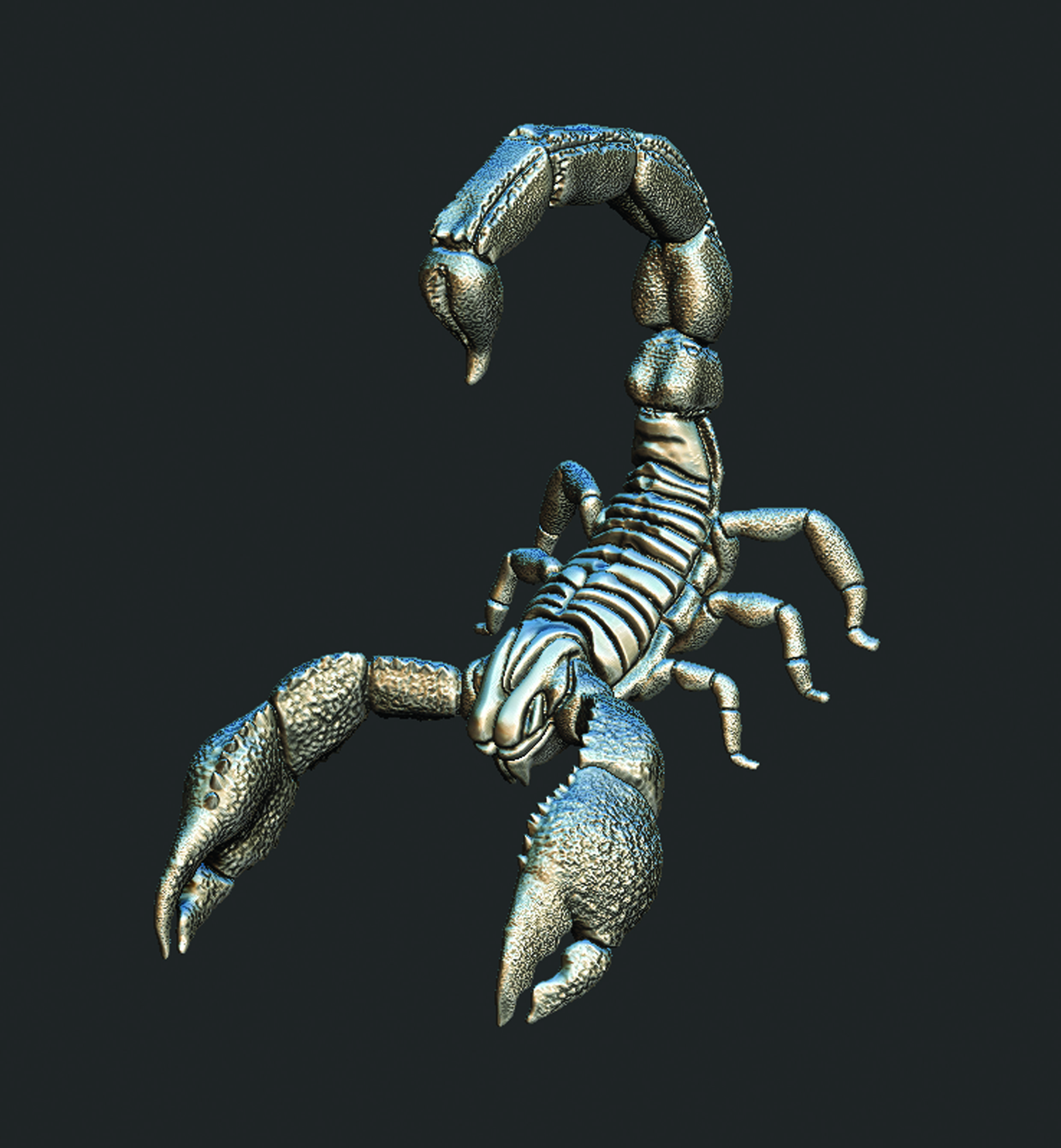 Scorpion 3D model 3D printable | CGTrader