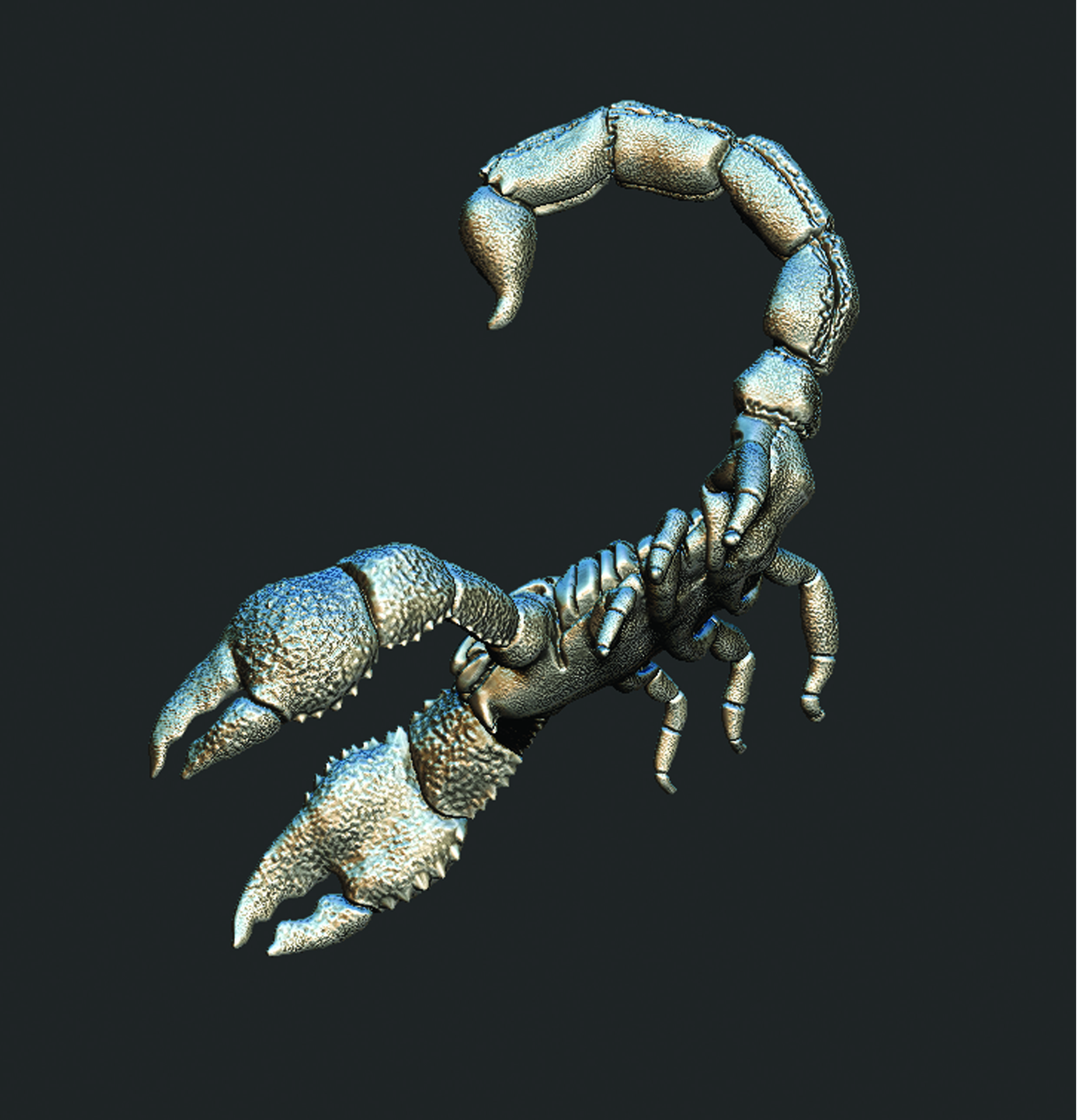 Scorpion 3D model 3D printable | CGTrader