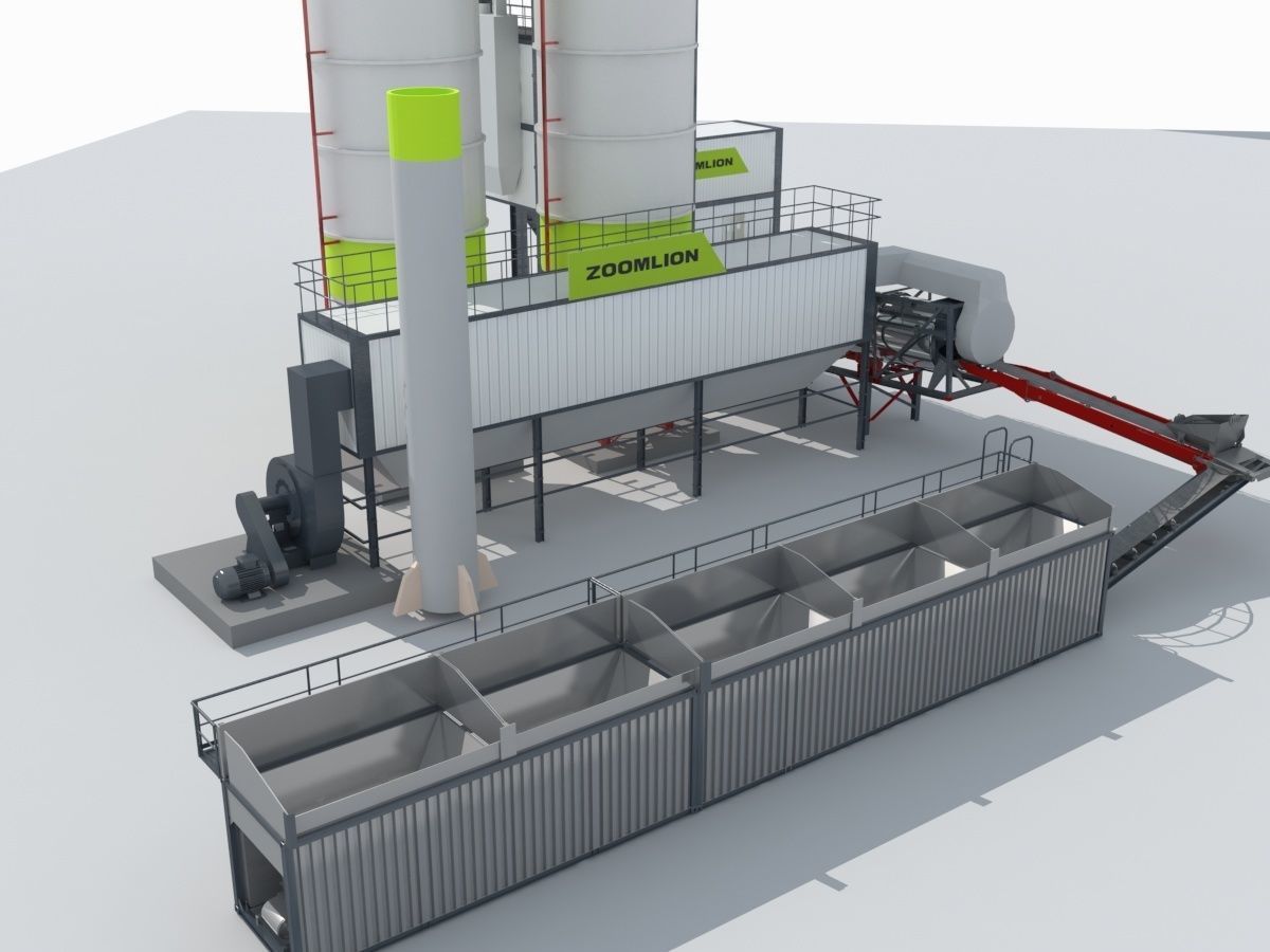 Concrete Batching Plant 3D model | CGTrader