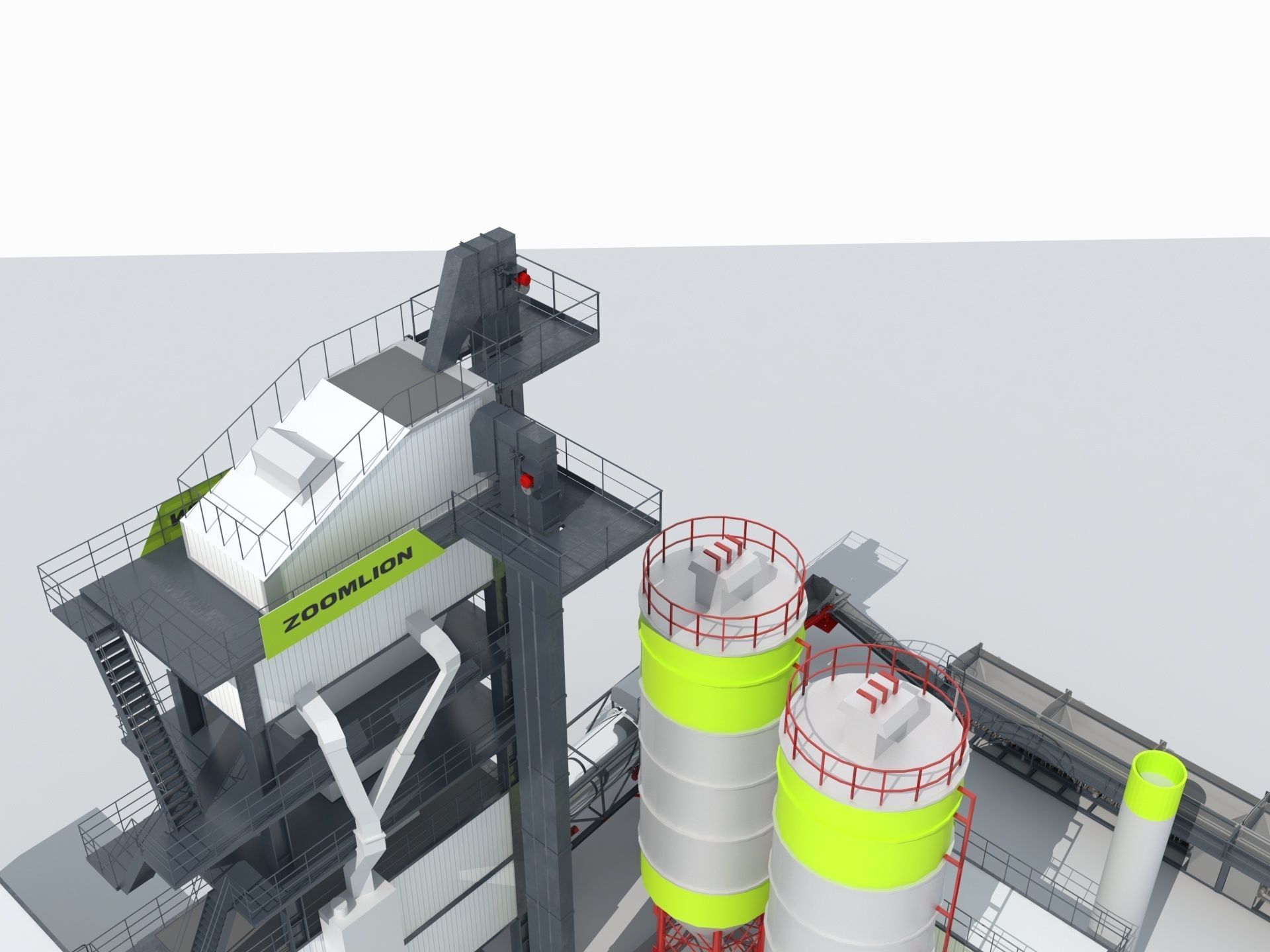 Concrete Batching Plant 3D model | CGTrader