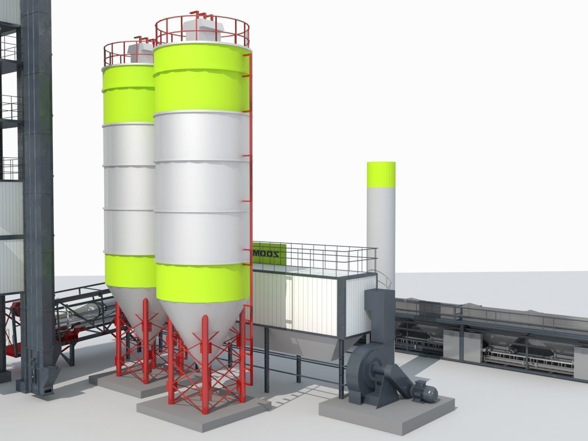 Concrete Batching Plant 3D model | CGTrader