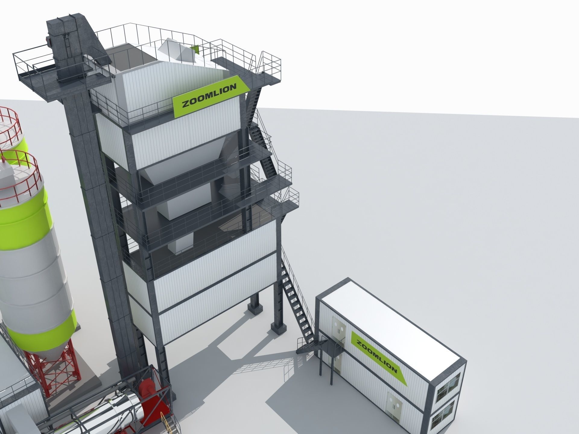 Concrete Batching Plant 3D model | CGTrader