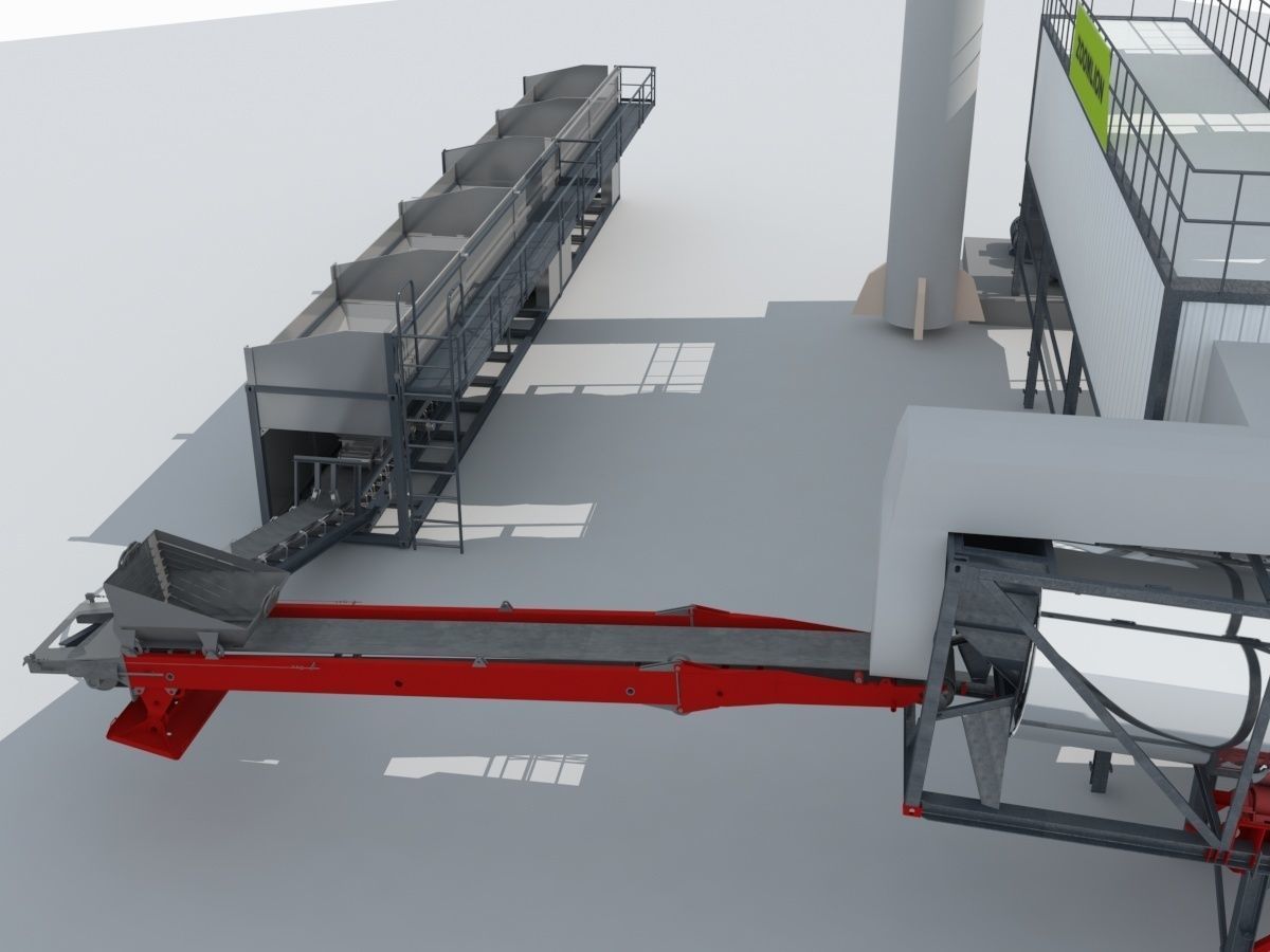 Concrete Batching Plant 3D model | CGTrader