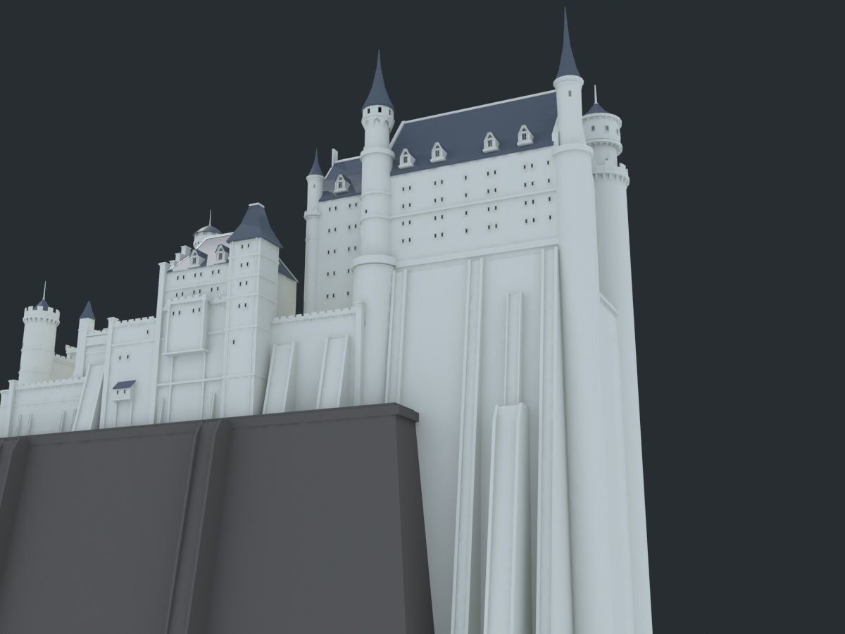 Neuschwanstein castle 3D model | CGTrader