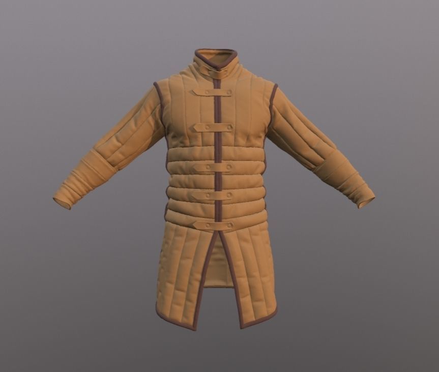 Armored jacket 3D model | CGTrader