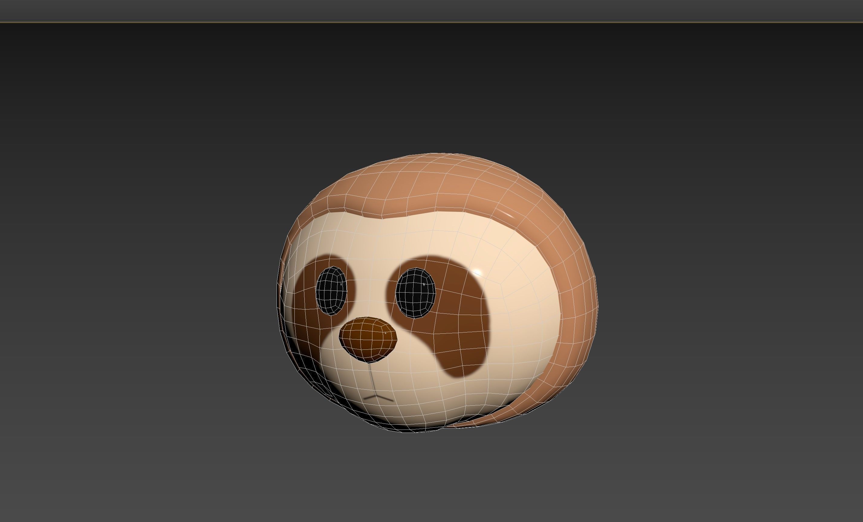 Prop155 Sloth Head 3D model | CGTrader