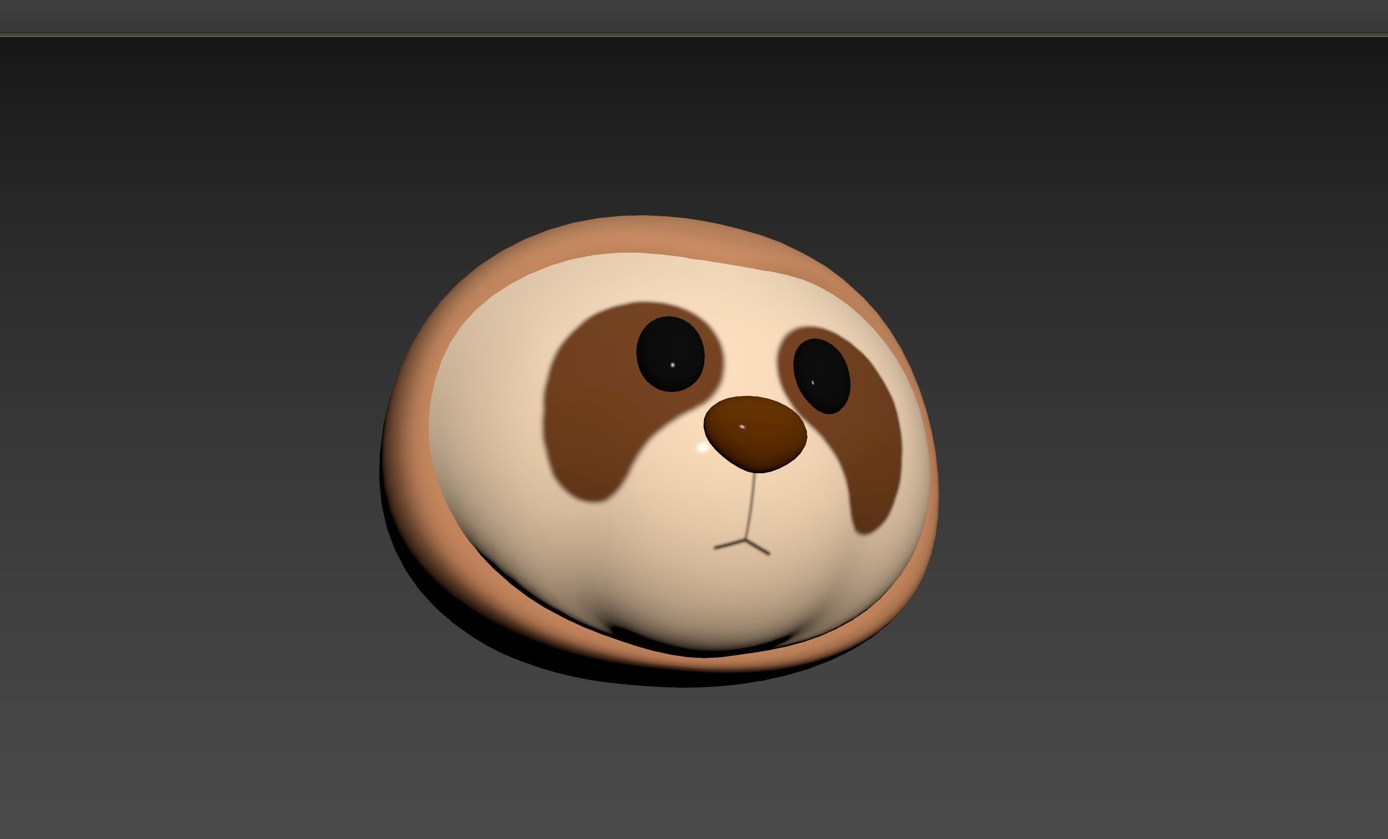 Prop155 Sloth Head 3D model | CGTrader