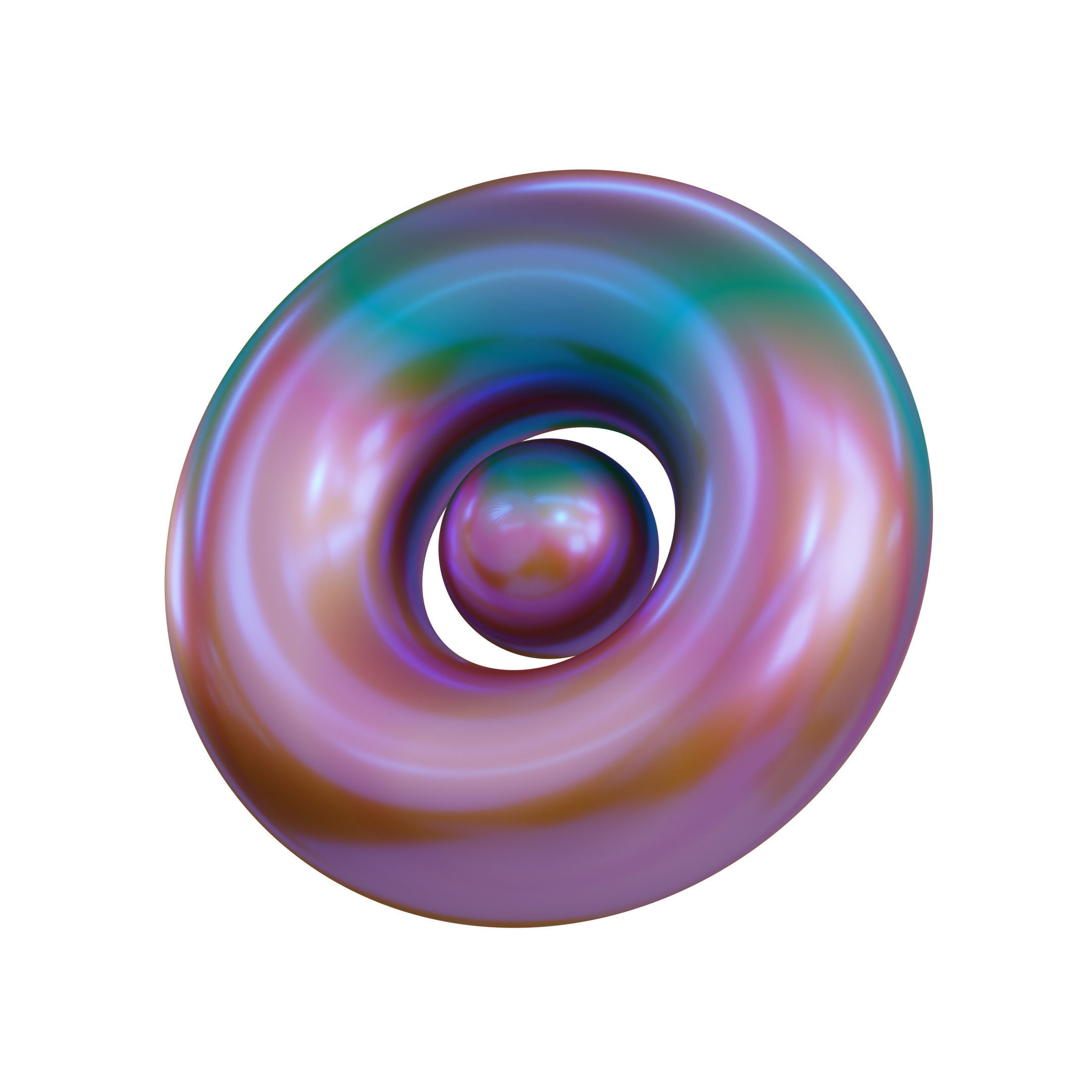 3D model Torus Geometric Shape VR / AR / low-poly | CGTrader