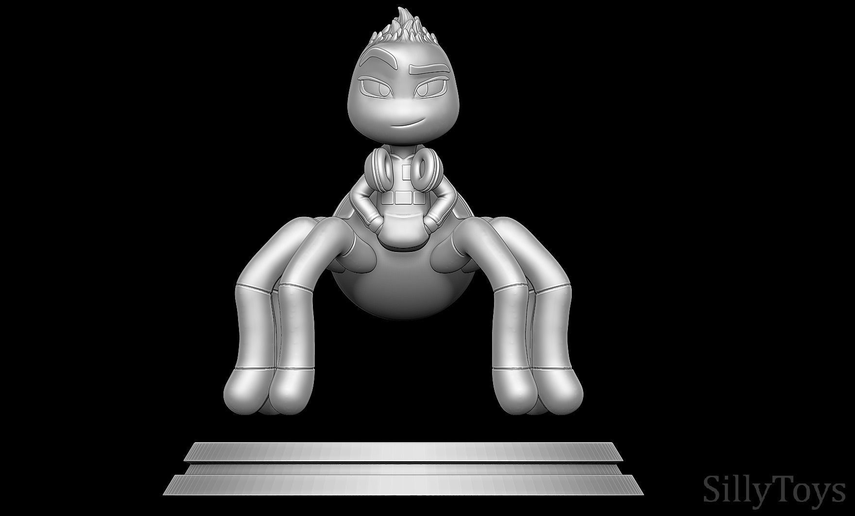 Ms Tarantula - The Bad Guys 3D model 3D printable | CGTrader