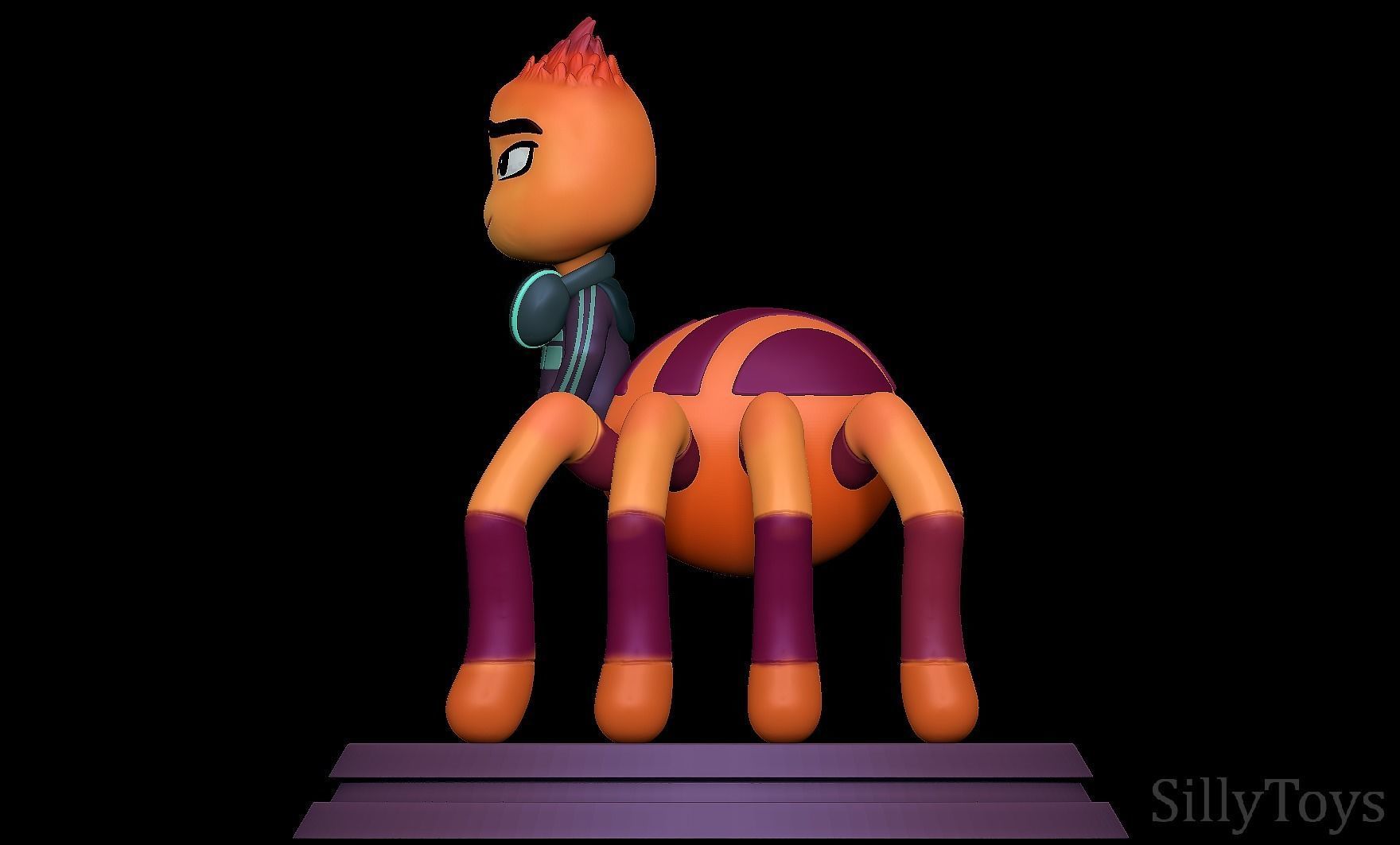 Ms Tarantula - The Bad Guys 3D model 3D printable | CGTrader