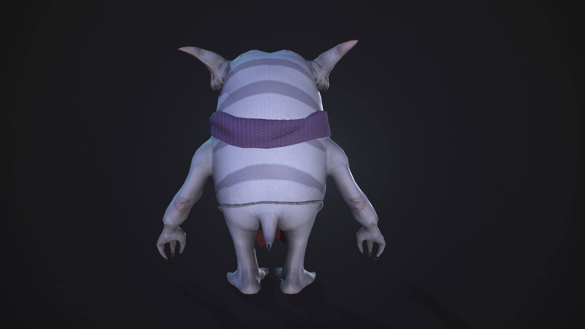 3D model Scary Goblin VR / AR / low-poly | CGTrader