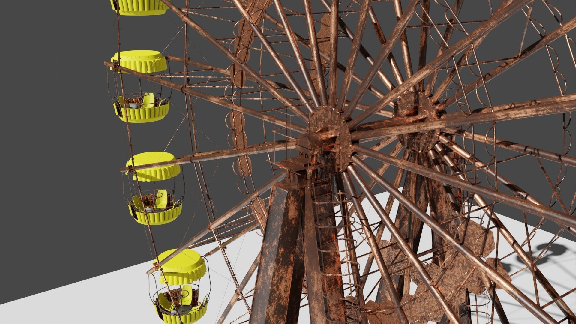 Chernobyl ferris wheel 3D model | CGTrader