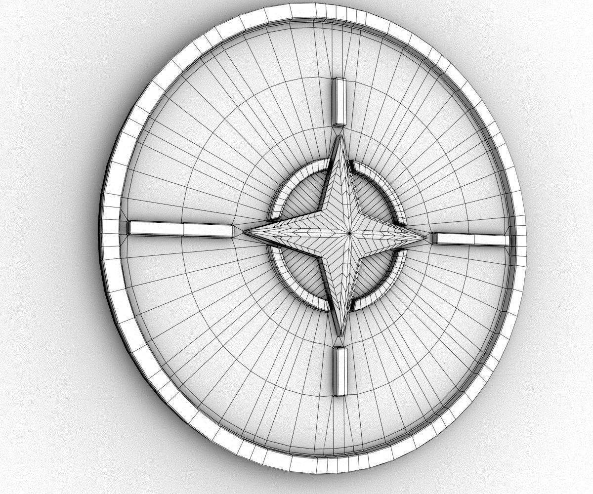 3D model Nato Plate VR / AR / low-poly | CGTrader