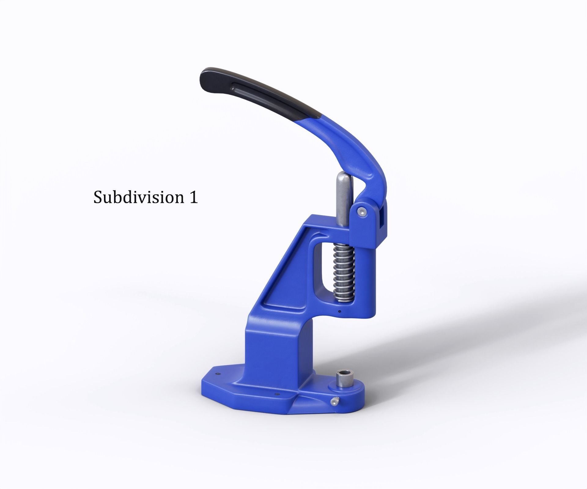 3D model Snap button machine VR / AR / low-poly | CGTrader