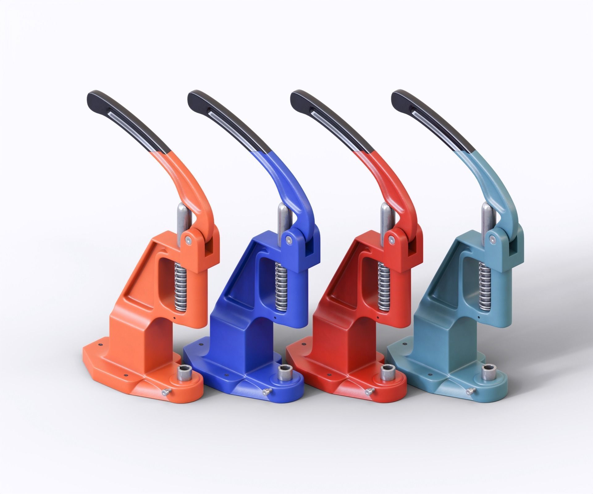 3D model Snap button machine VR / AR / low-poly | CGTrader