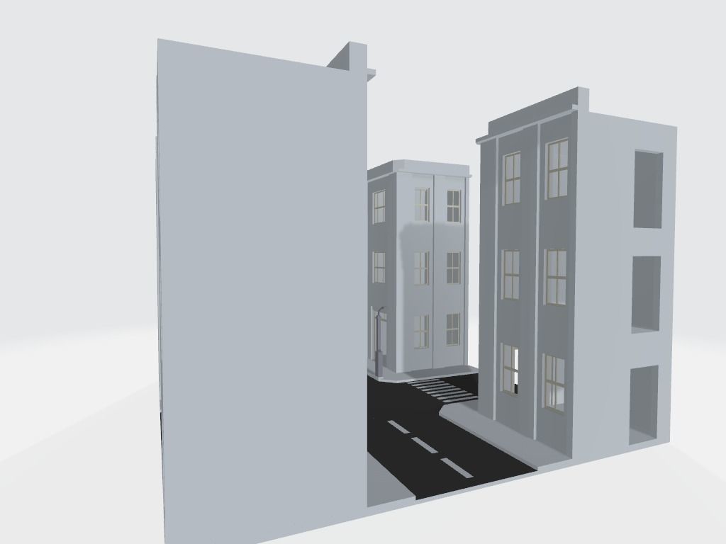 3D model Modular Street Unit for 3d Art VR / AR / low-poly | CGTrader