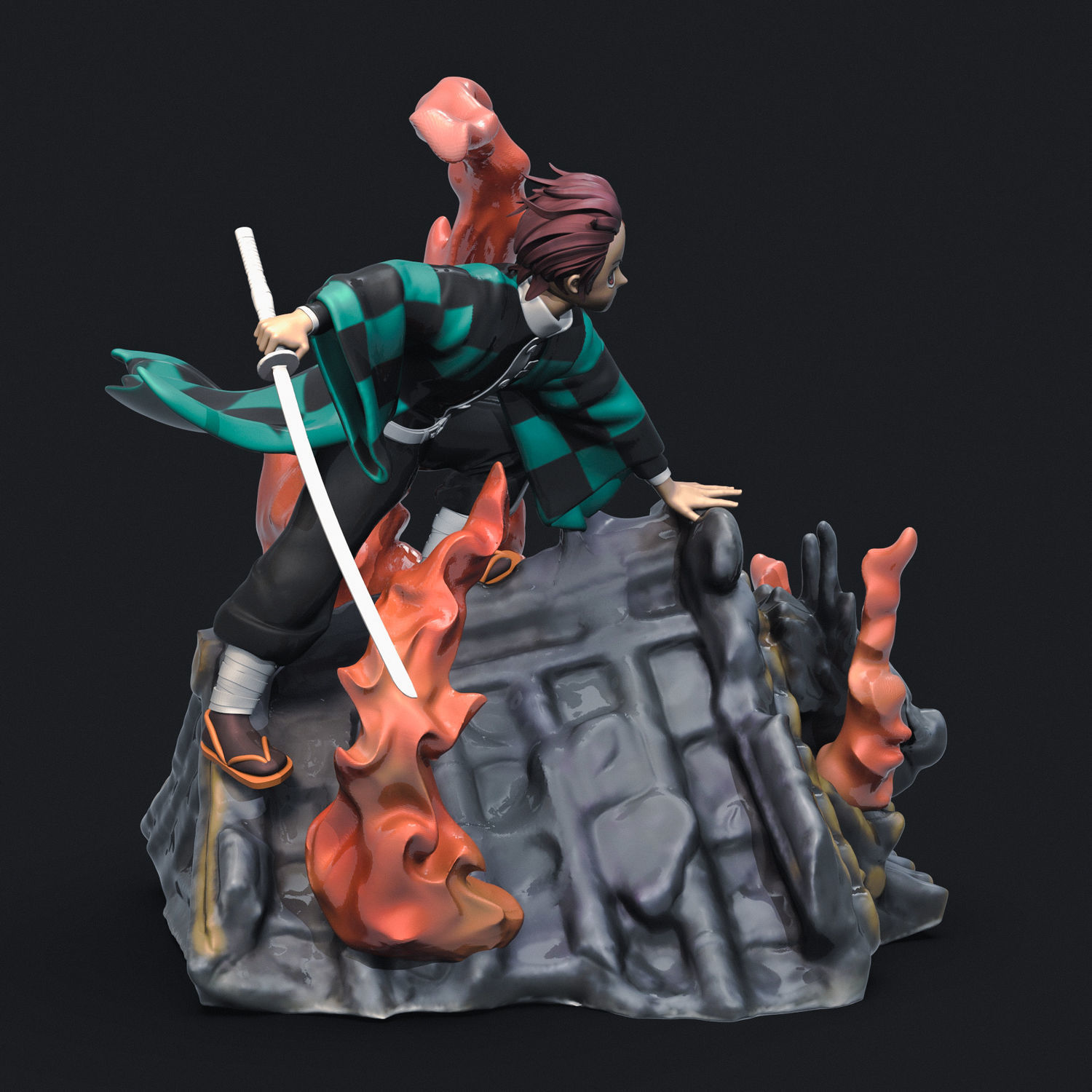 Kamado Tanjiro 3D Printable 3D model 3D printable | CGTrader