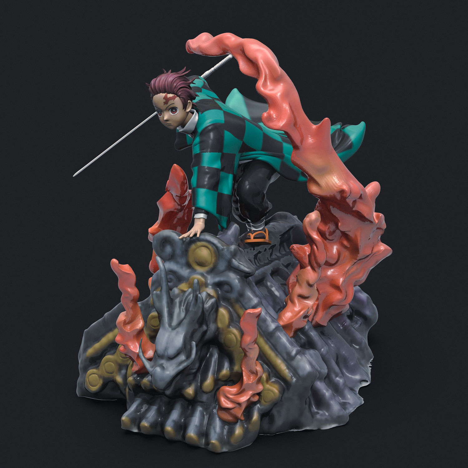 Kamado Tanjiro 3D Printable 3D model 3D printable | CGTrader