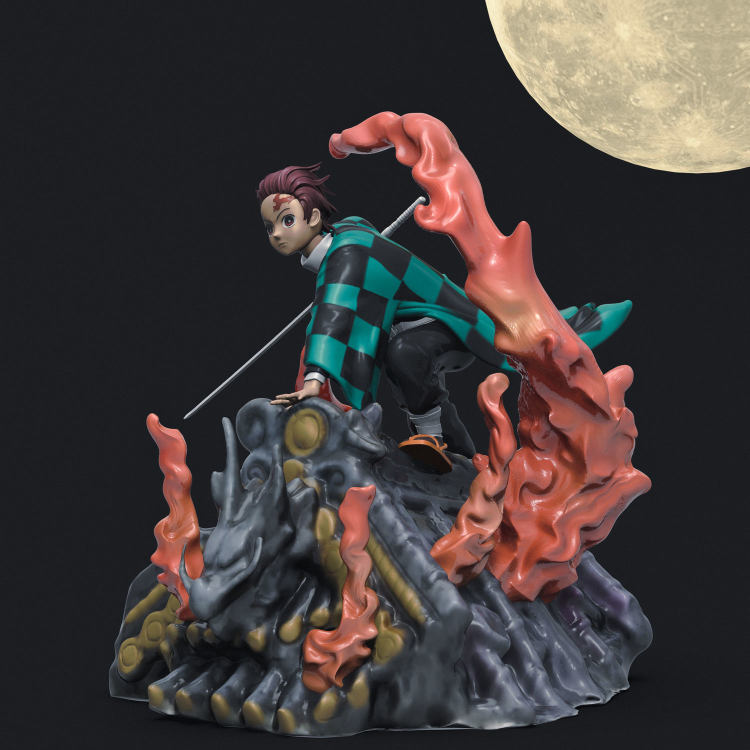 Kamado Tanjiro 3D Printable 3D model 3D printable | CGTrader