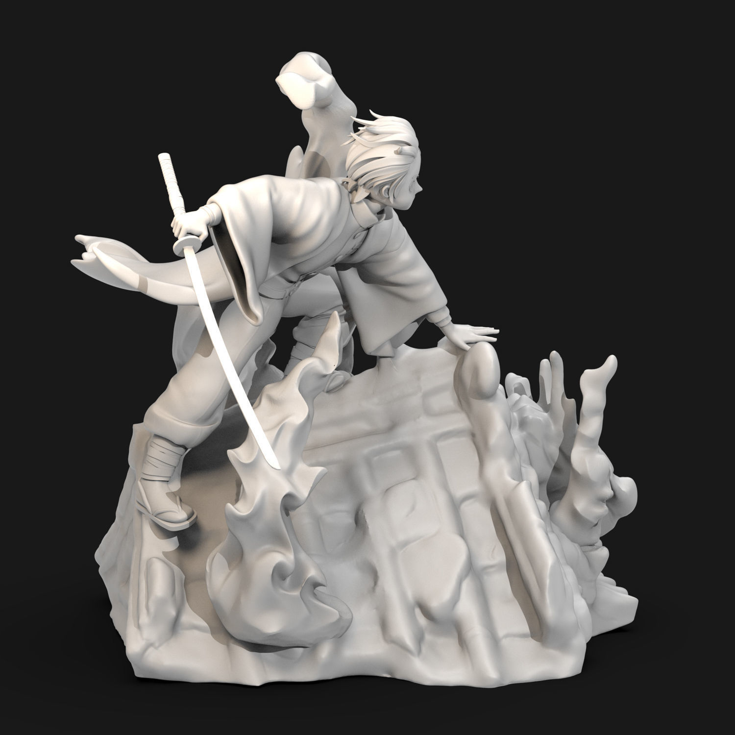 Kamado Tanjiro 3D Printable 3D model 3D printable | CGTrader