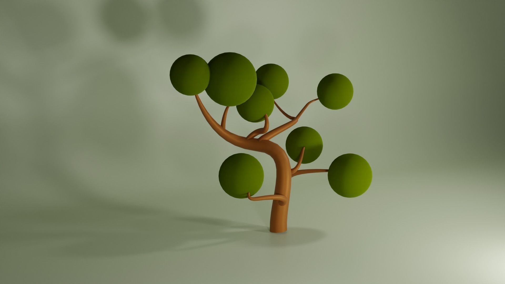 Low poly stylistic bonsai tree free VR / AR / low-poly 3D model | CGTrader