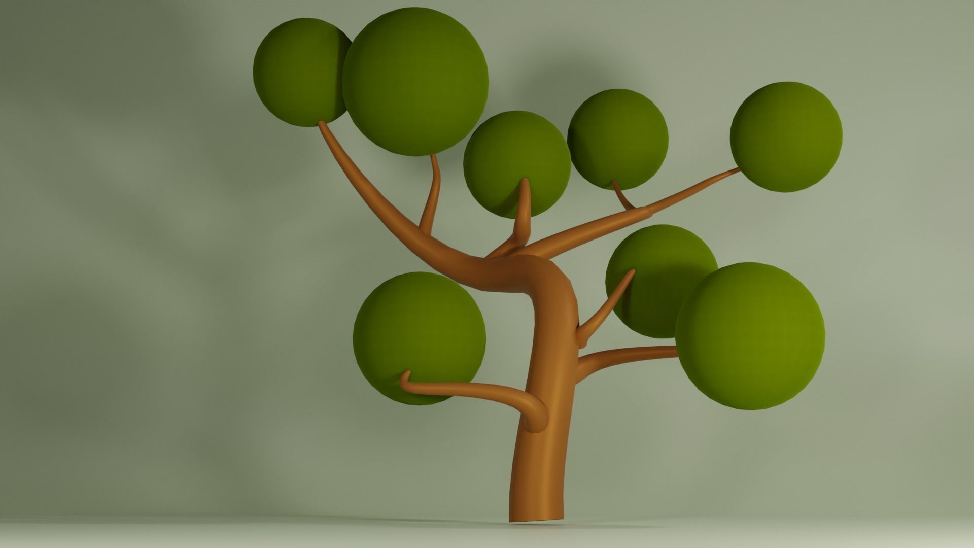 Low poly stylistic bonsai tree free VR / AR / low-poly 3D model | CGTrader