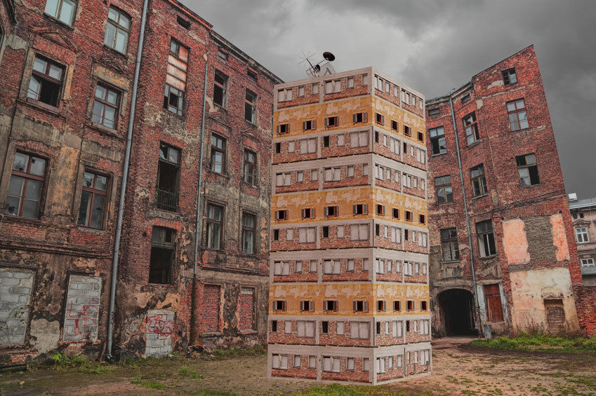 Old Abandoned Building 3D Model free 3D model | CGTrader
