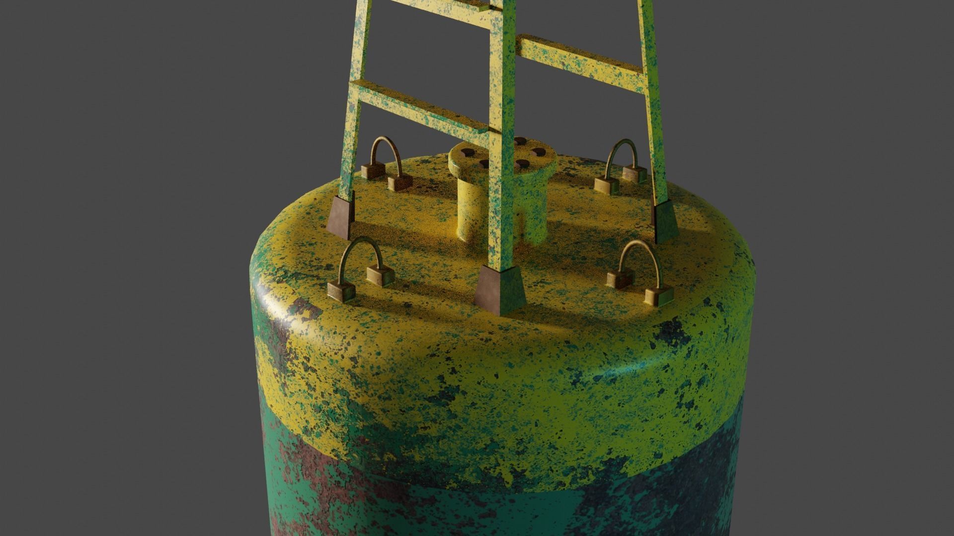 AAA Marine navigational bouy 3D model | CGTrader