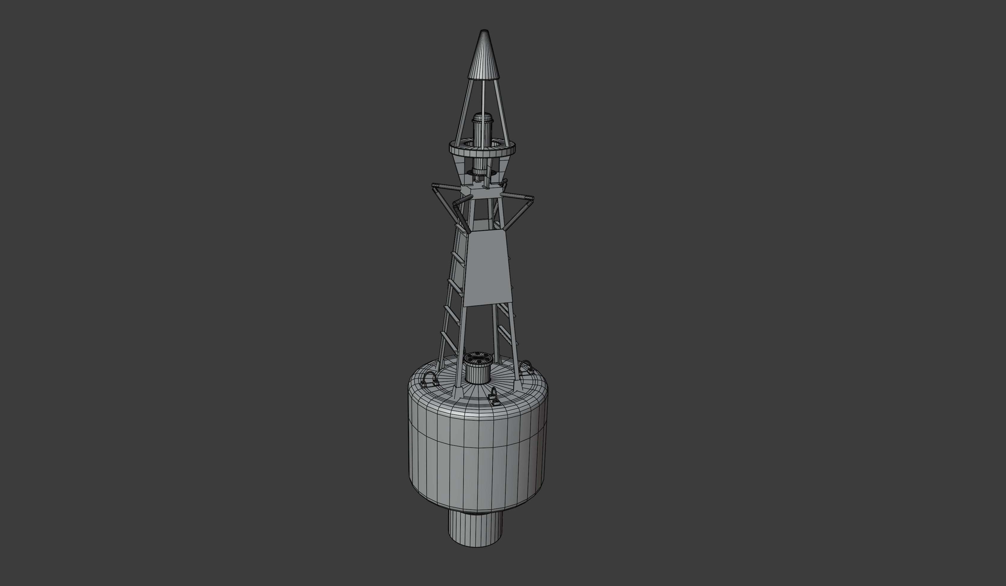AAA Marine navigational bouy 3D model | CGTrader