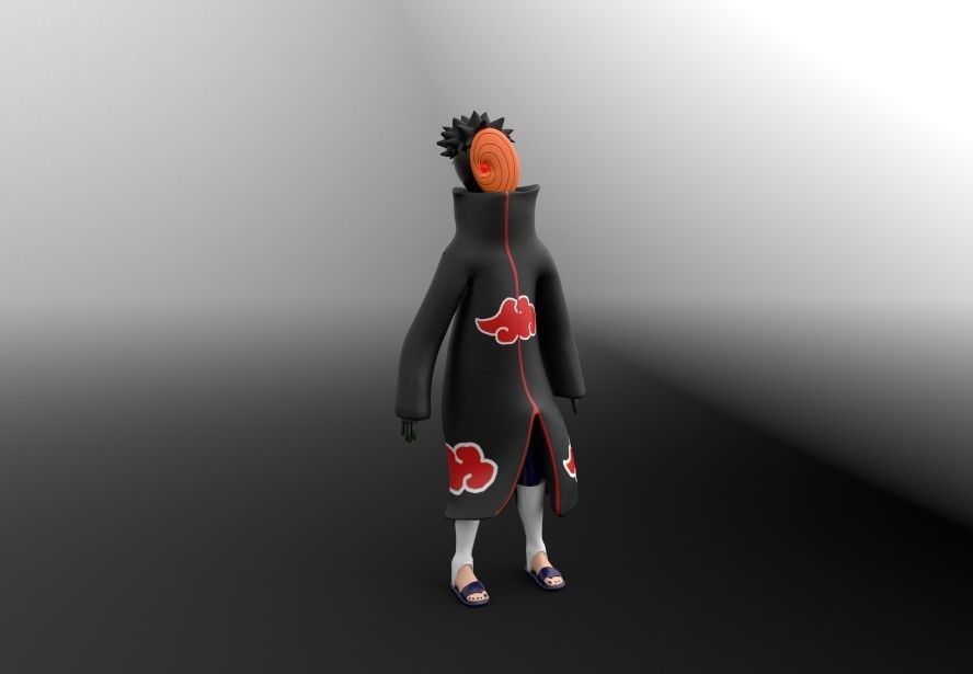 Obito Uchiha Akatsuki 3D model | CGTrader