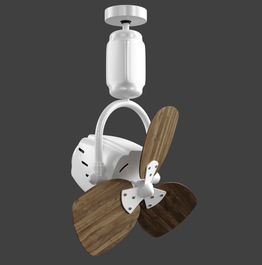 3D model Corner Ceiling Fan 3d model VR / AR / low-poly | CGTrader