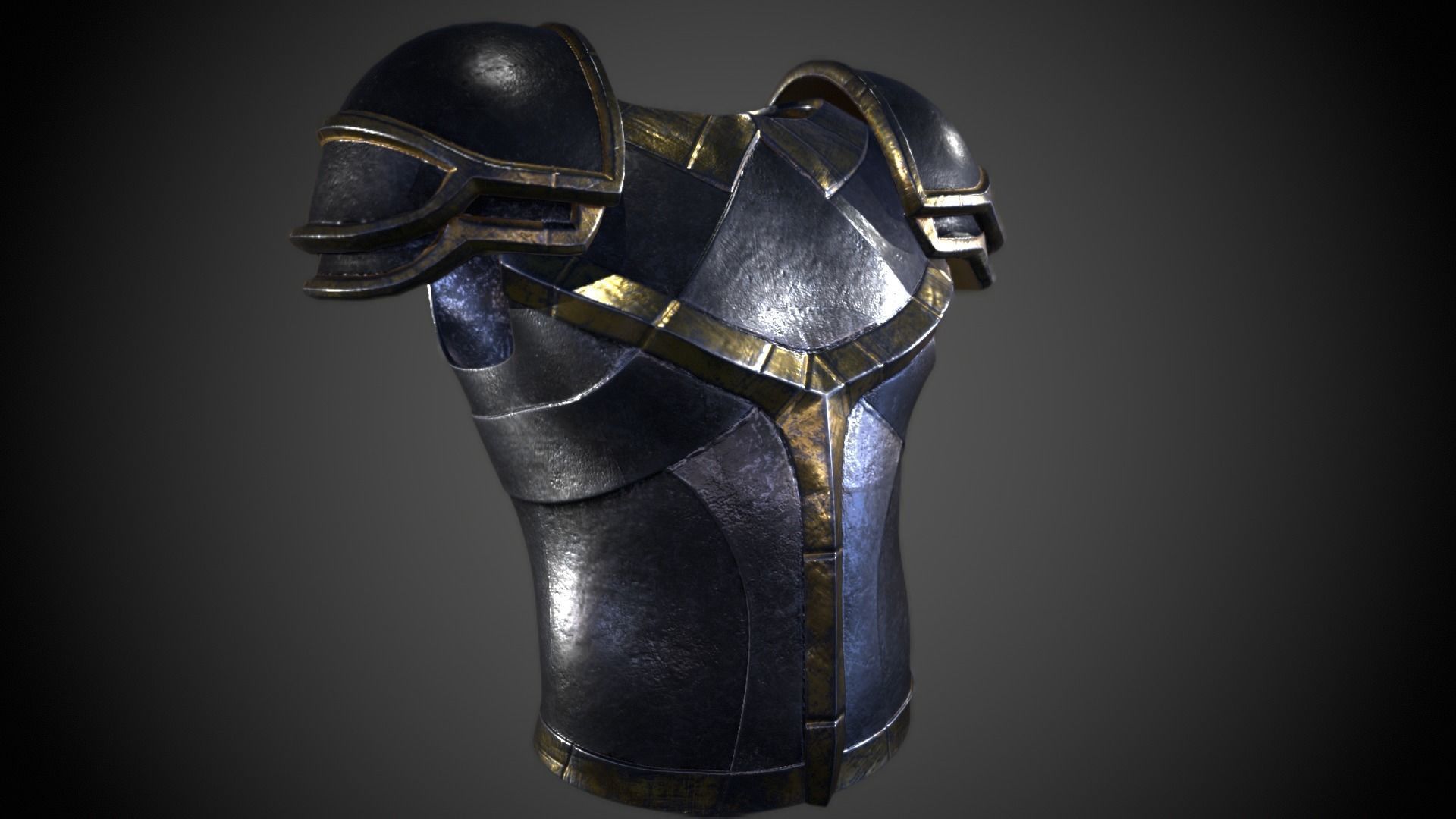medieval armor 3D model | CGTrader