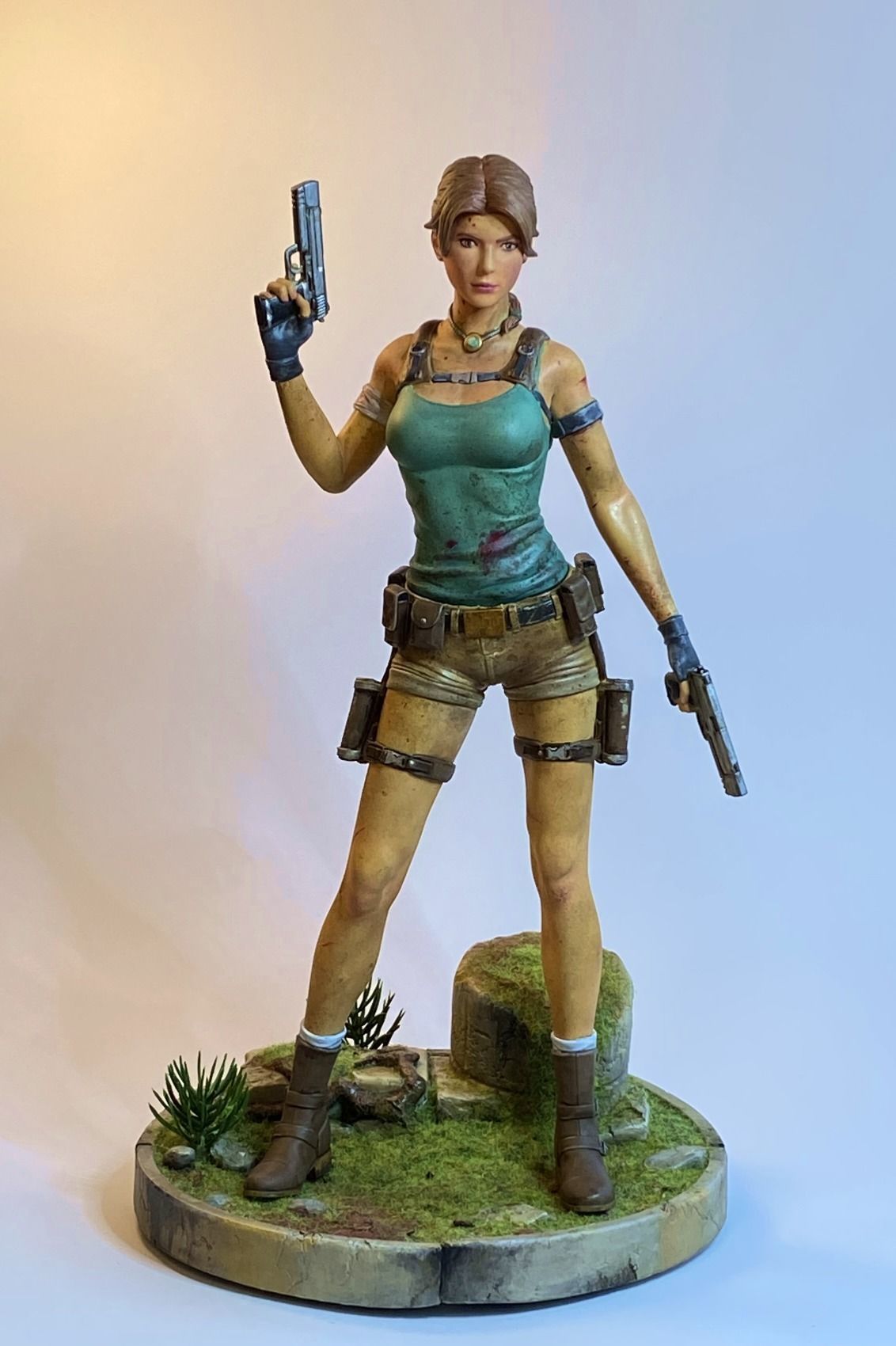 Classic Lara Croft Tomb Raider Figure 3D print STLs 3D model 3D ...