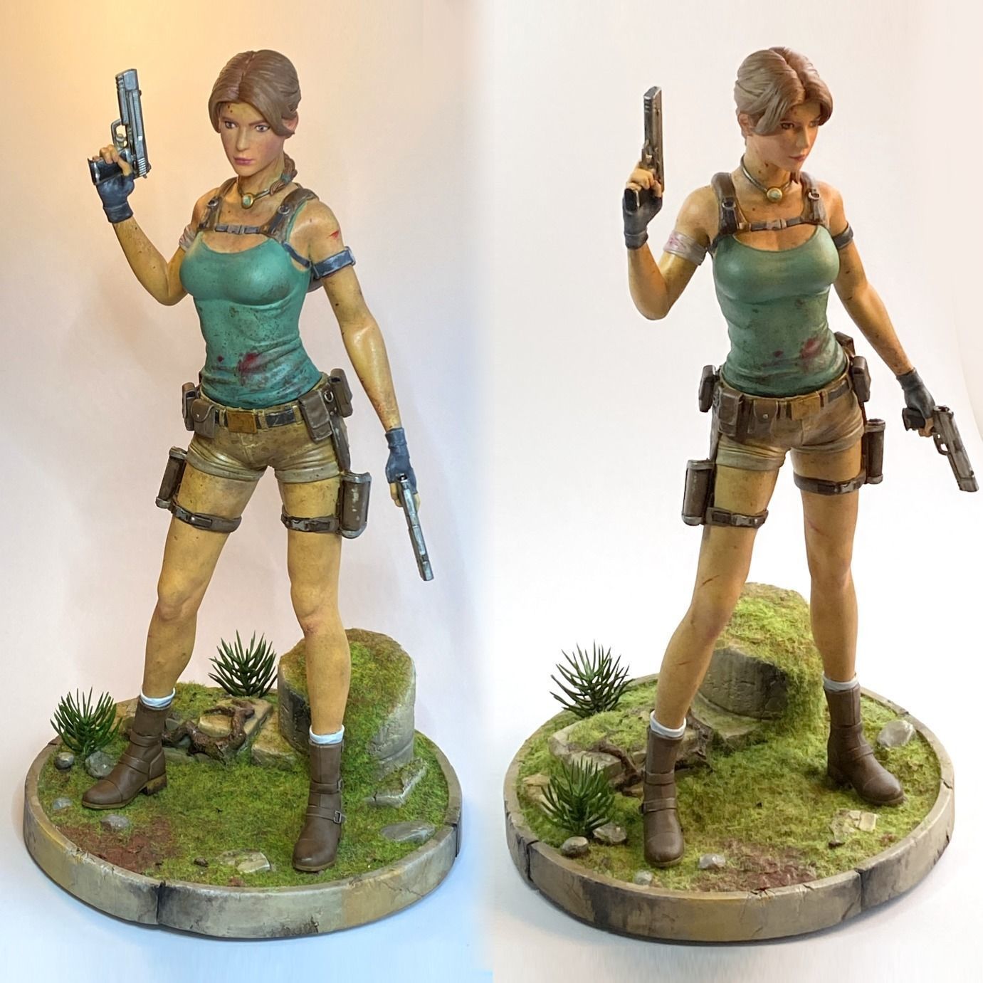 Classic Lara Croft Tomb Raider Figure 3D print STLs 3D model 3D ...