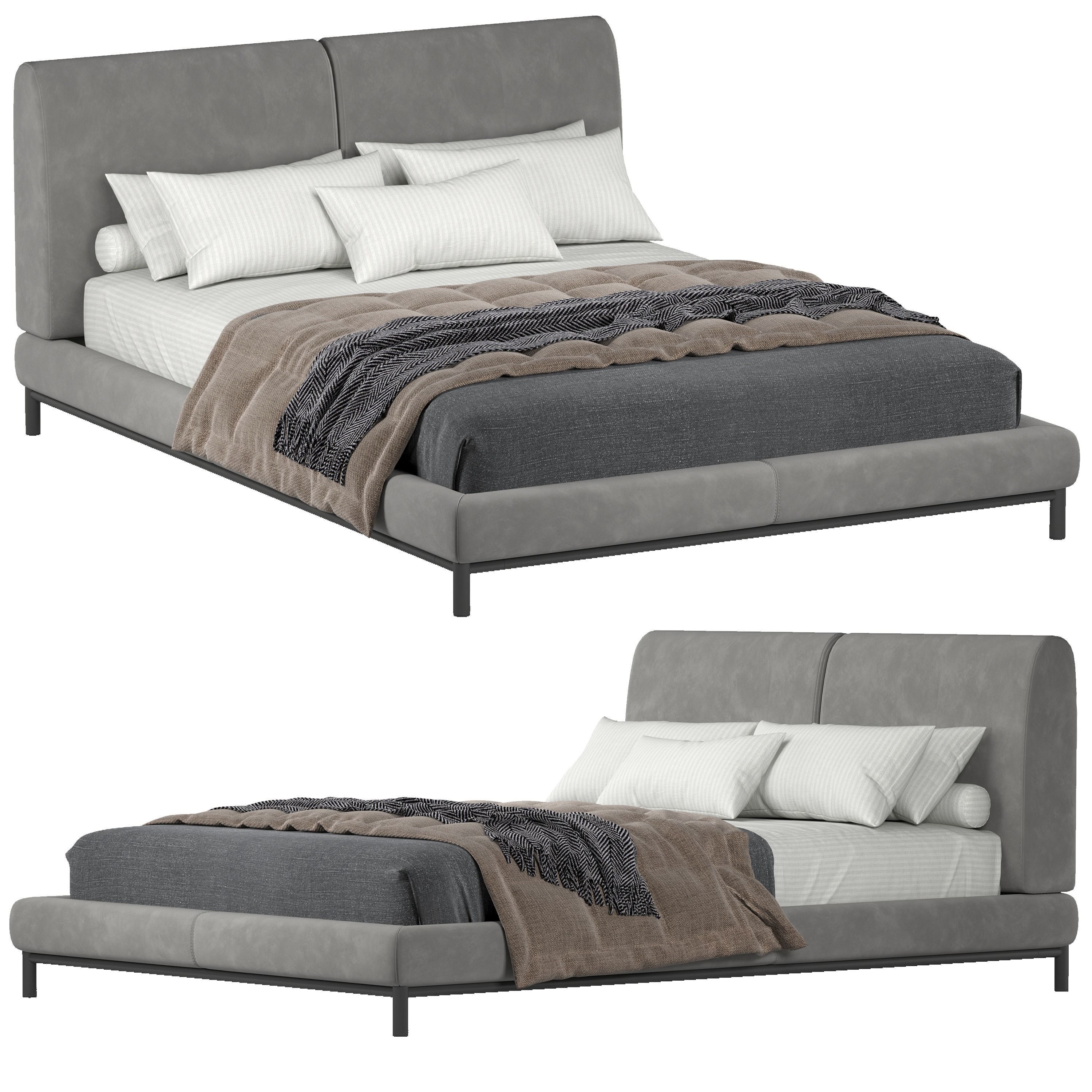 Margot Bed Domkapa 3D model | CGTrader