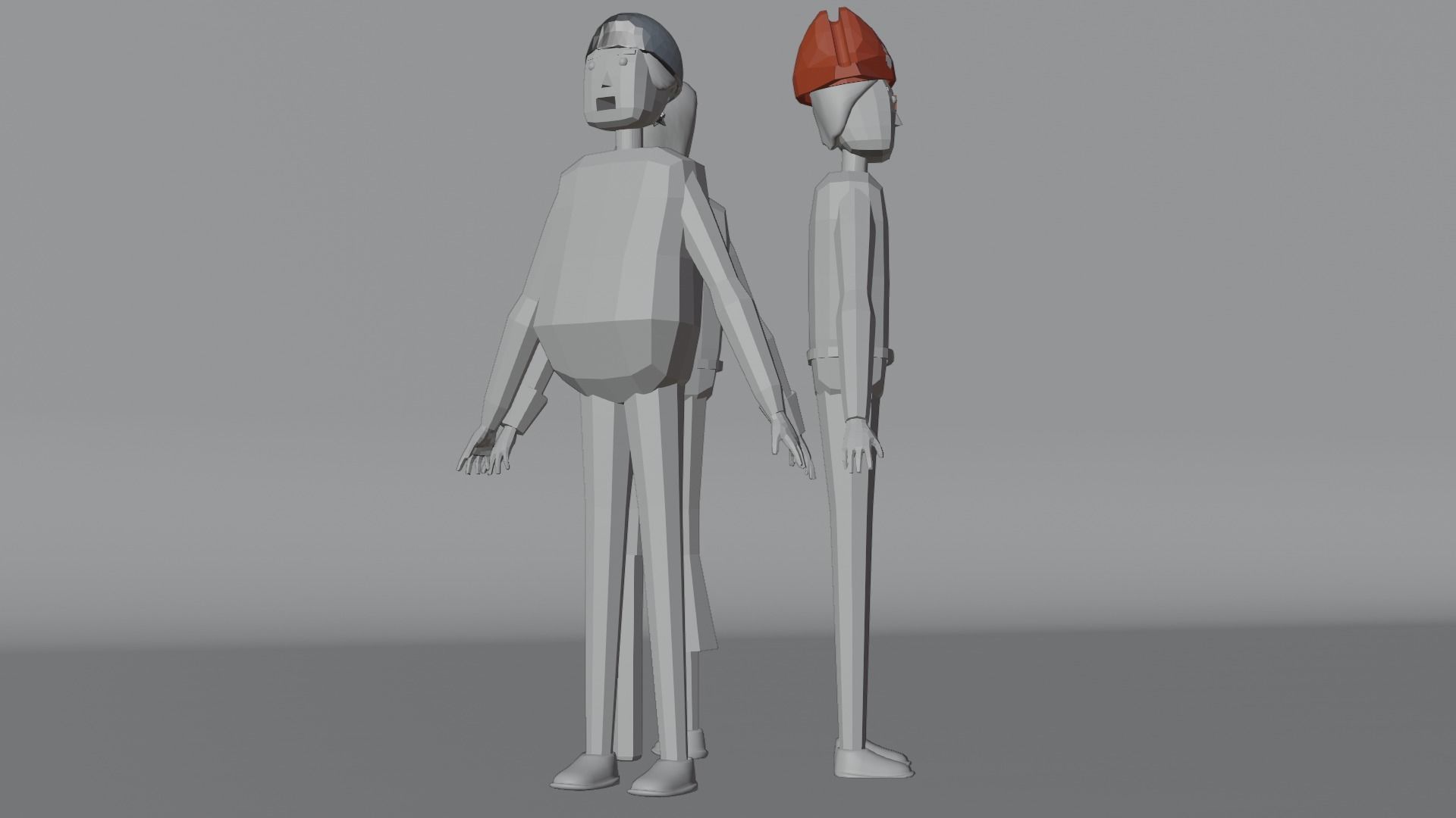 3D model cartoon pirates character VR / AR / low-poly | CGTrader