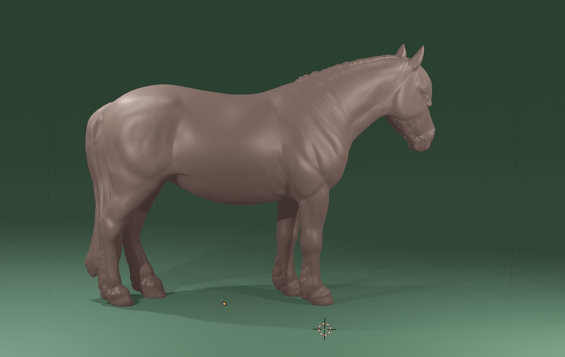 Pony Horse high poly for printing 3D model 3D printable | CGTrader