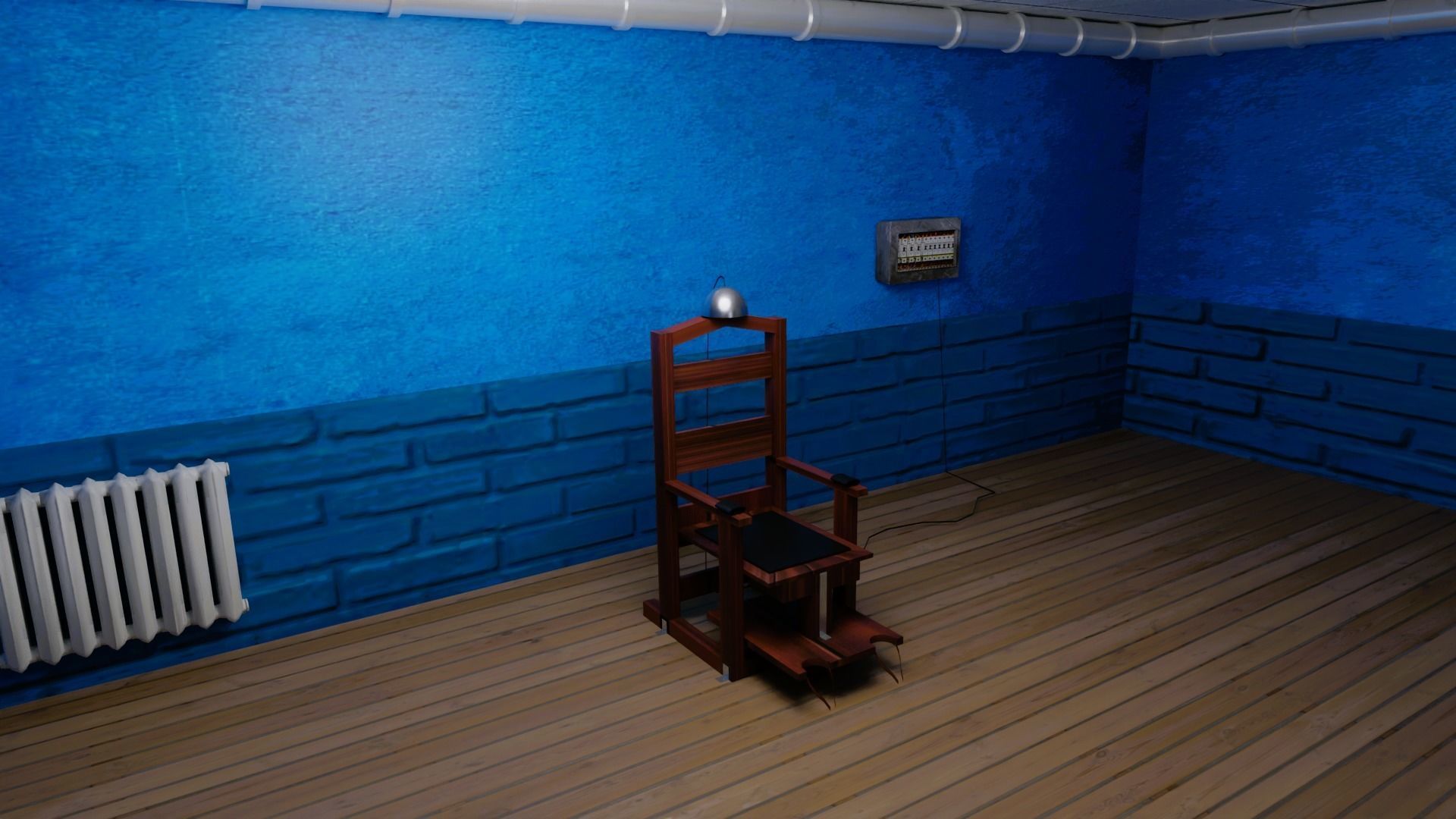 3D model Execution Chamber VR / AR / low-poly | CGTrader