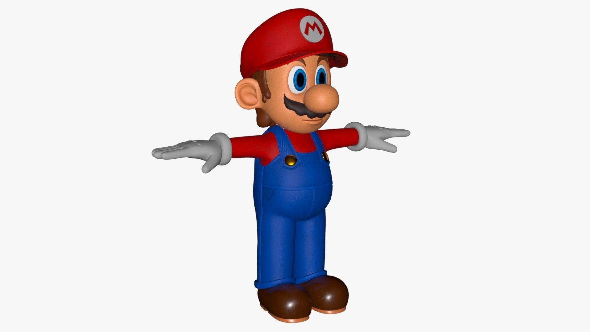 3D model Super Mario VR / AR / low-poly | CGTrader
