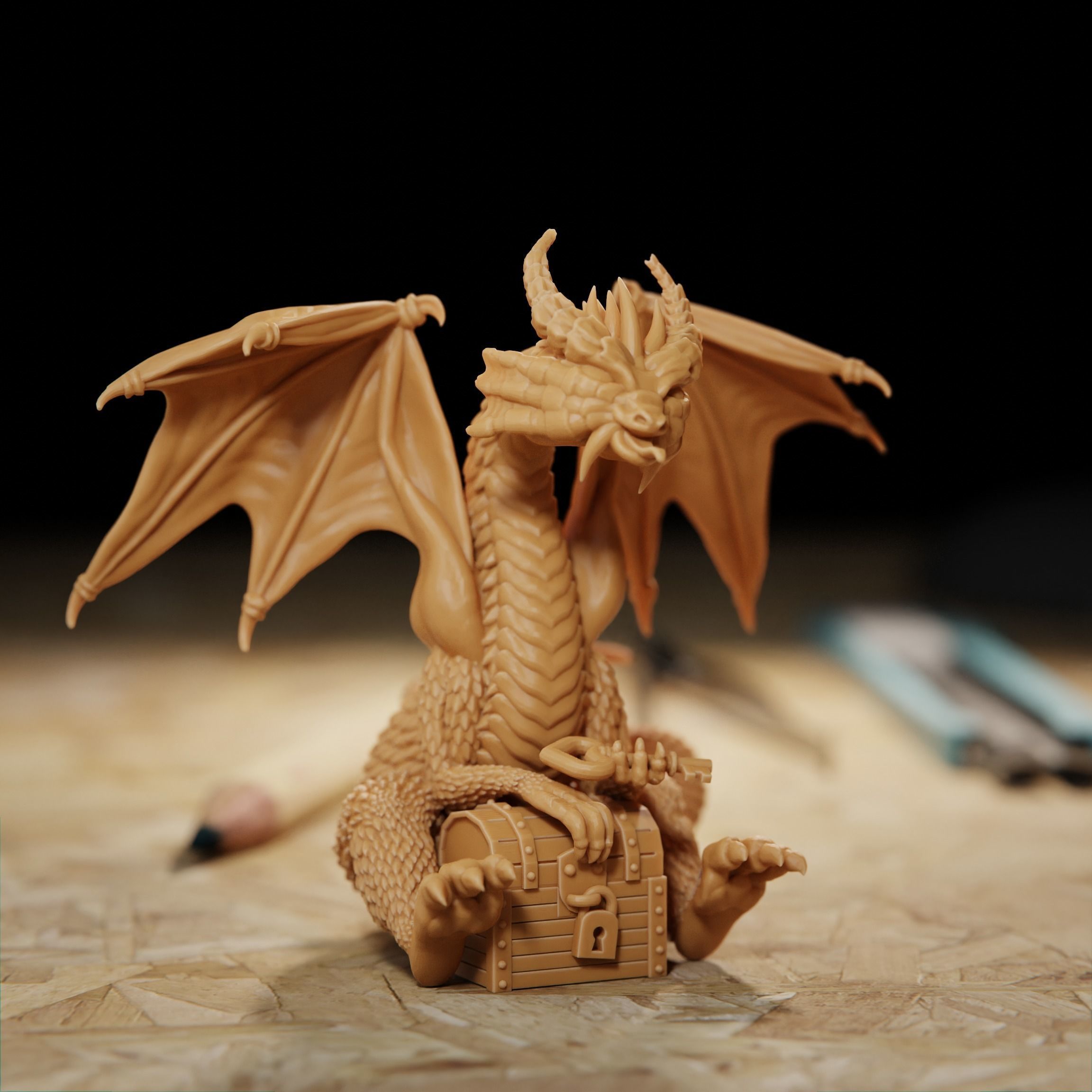Dragon mini printable model 3D model 3D printable | CGTrader