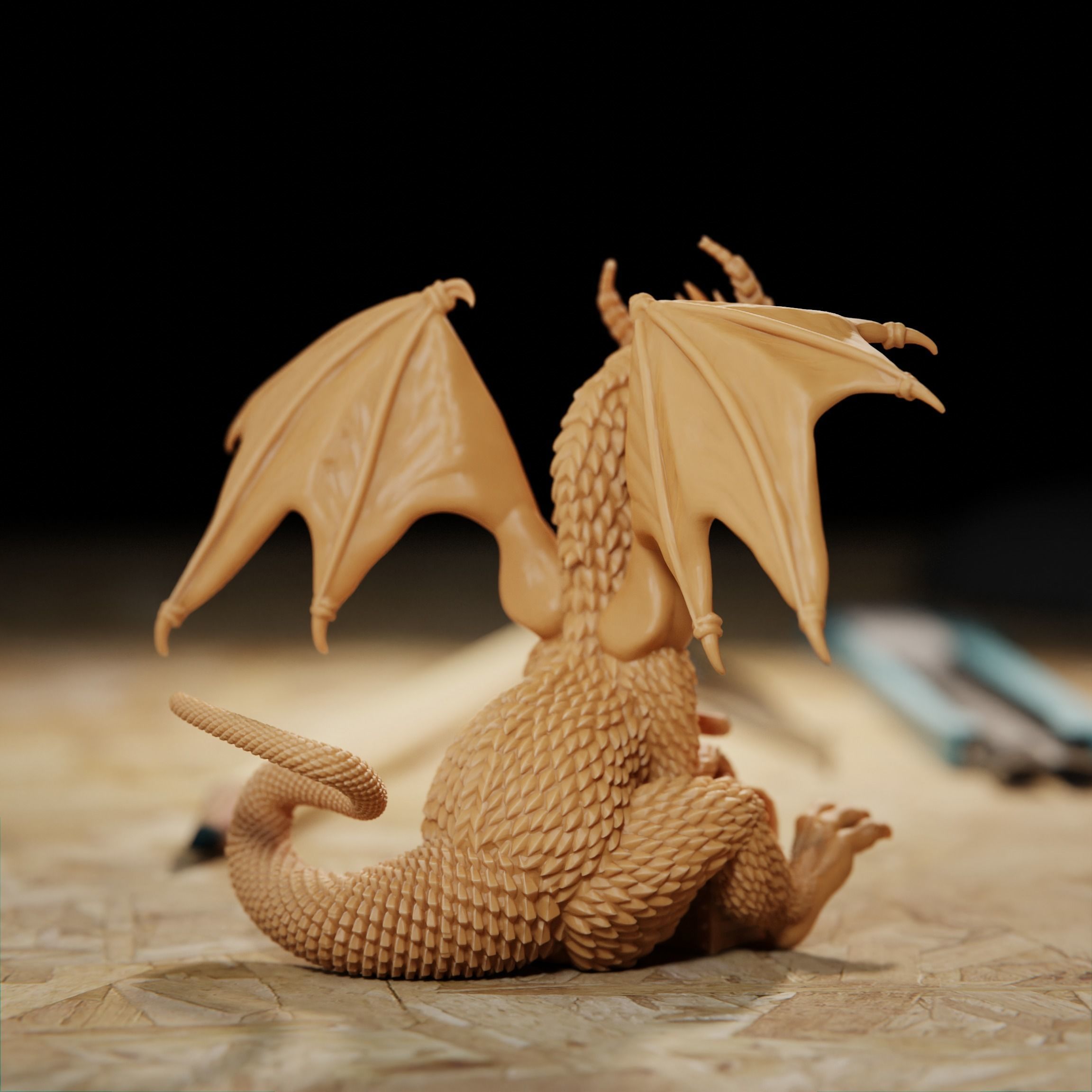 Dragon mini printable model 3D model 3D printable | CGTrader