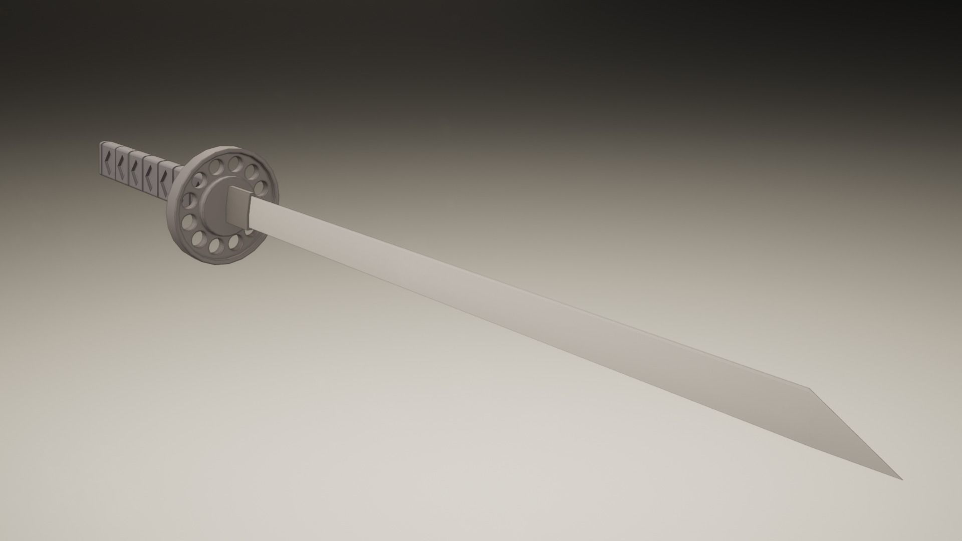 Mini Katana model 3D print 3D model 3D printable | CGTrader