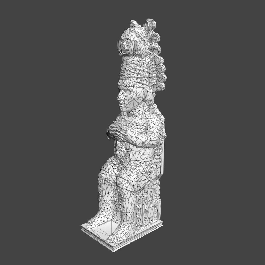 3D model Mayan Inca Aztec Statue 220822 VR / AR / low-poly | CGTrader