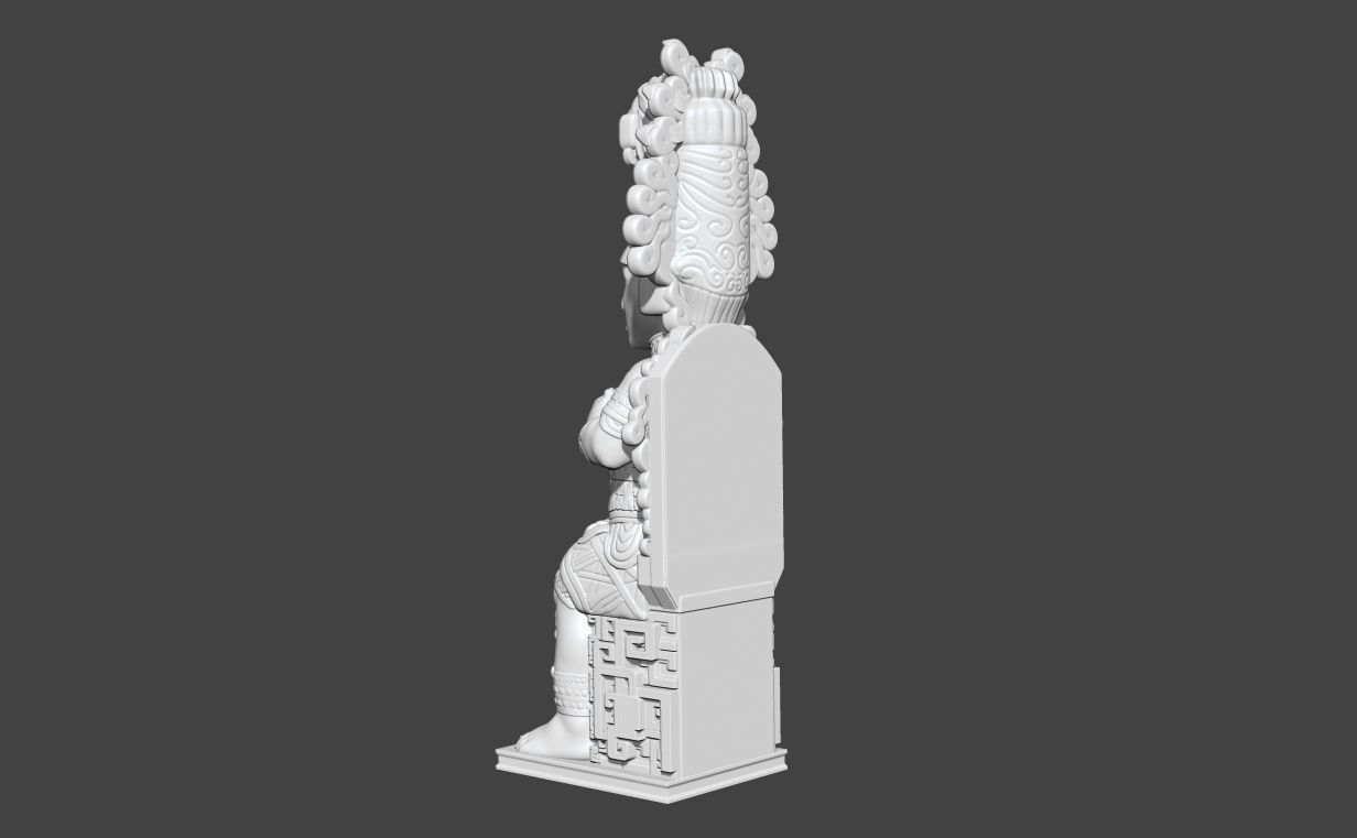 Mayan Inca Aztec Statue 220825 3D model 3D printable | CGTrader