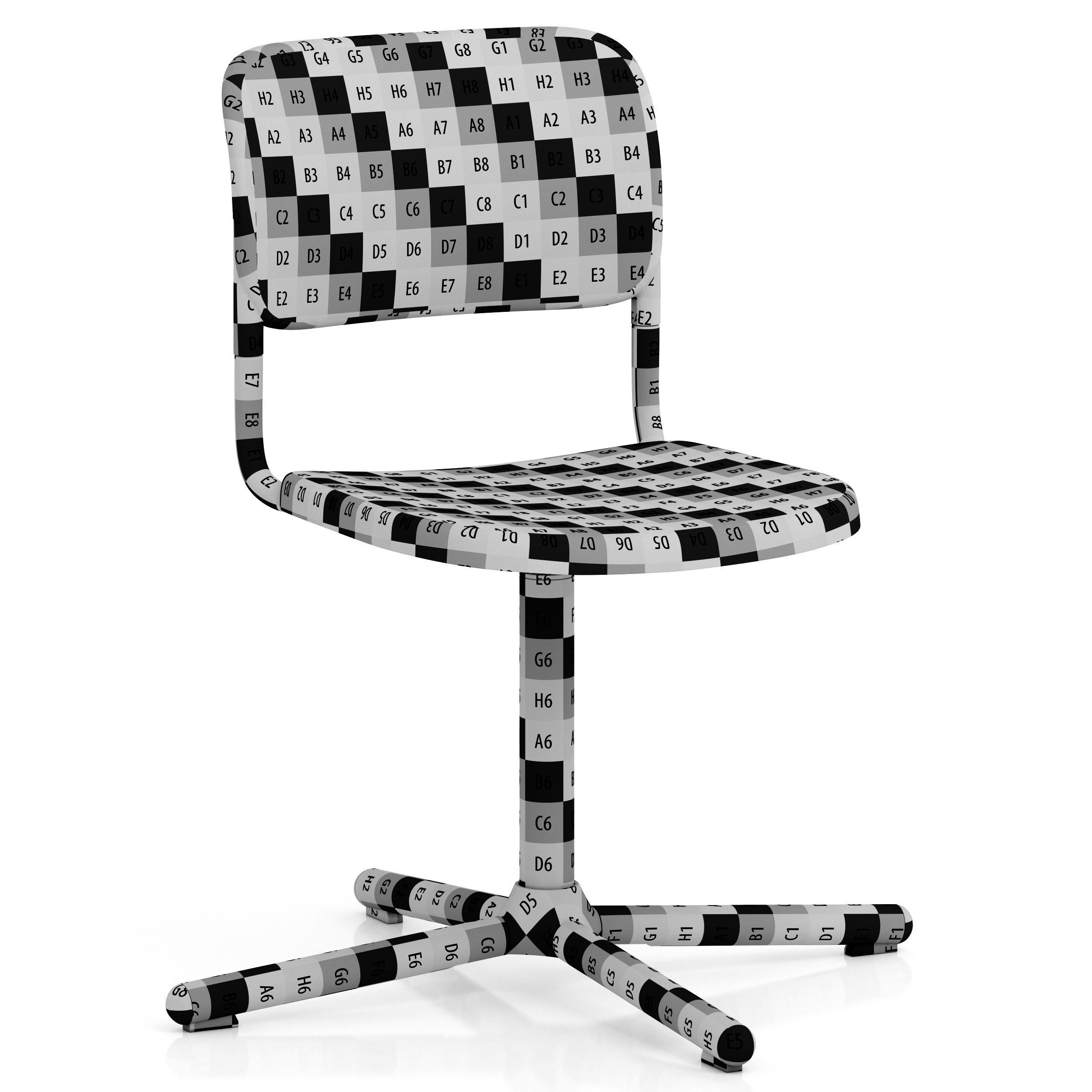 Ikea SMALLEN swivel chair 3D model | CGTrader