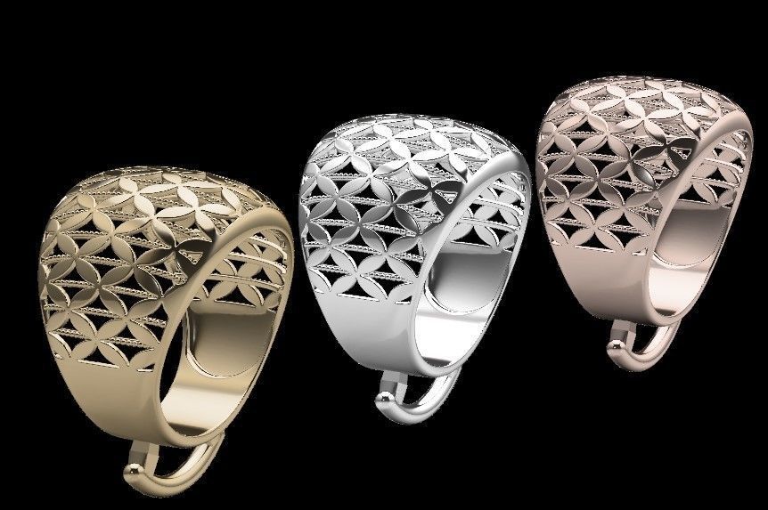 gemvision matrix ring 3D model | CGTrader